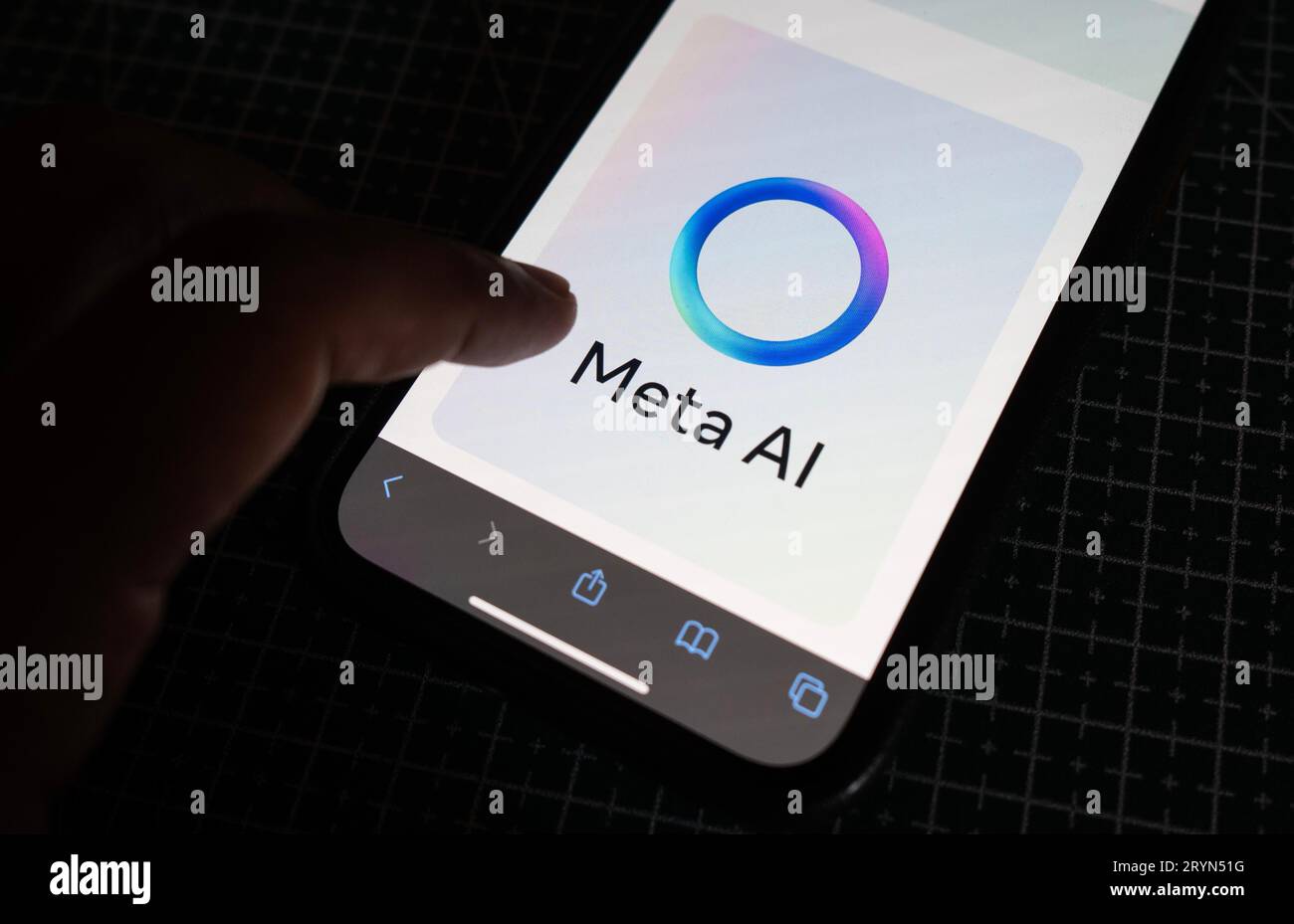 Meta ai hi-res stock photography and images - Alamy