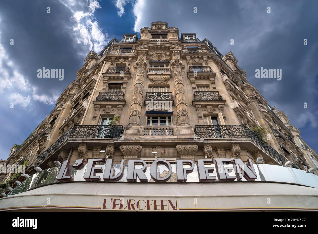 Historic residential building built around 1870, below the restaurant L ...