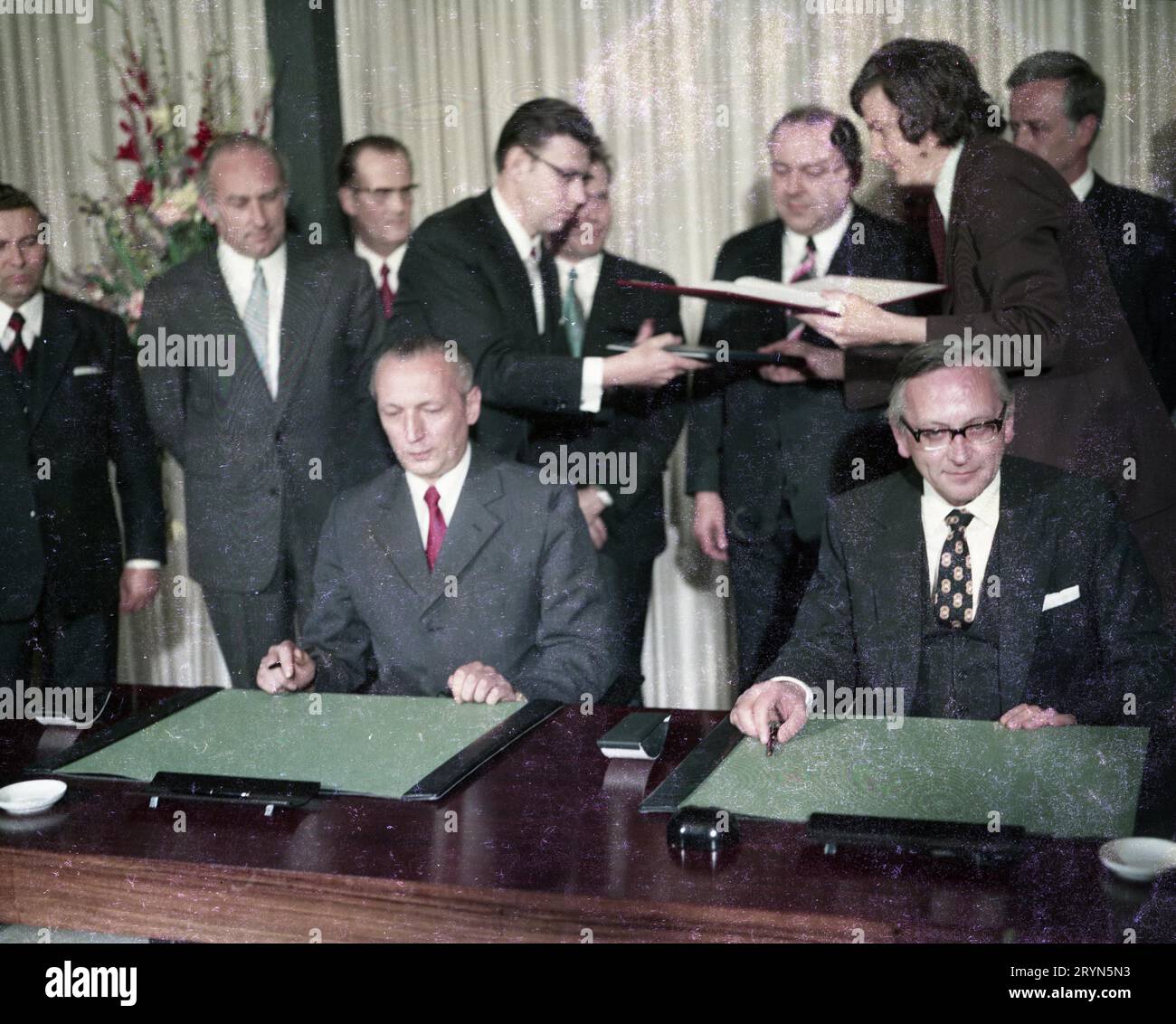 DEU, Germany: The historical colour photos from the times of the 1970s ...