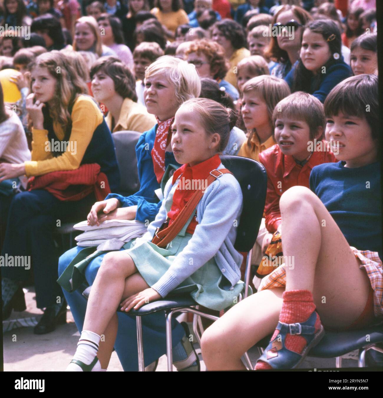 DEU, Germany: The historical colour photos from the times of the 70s ...