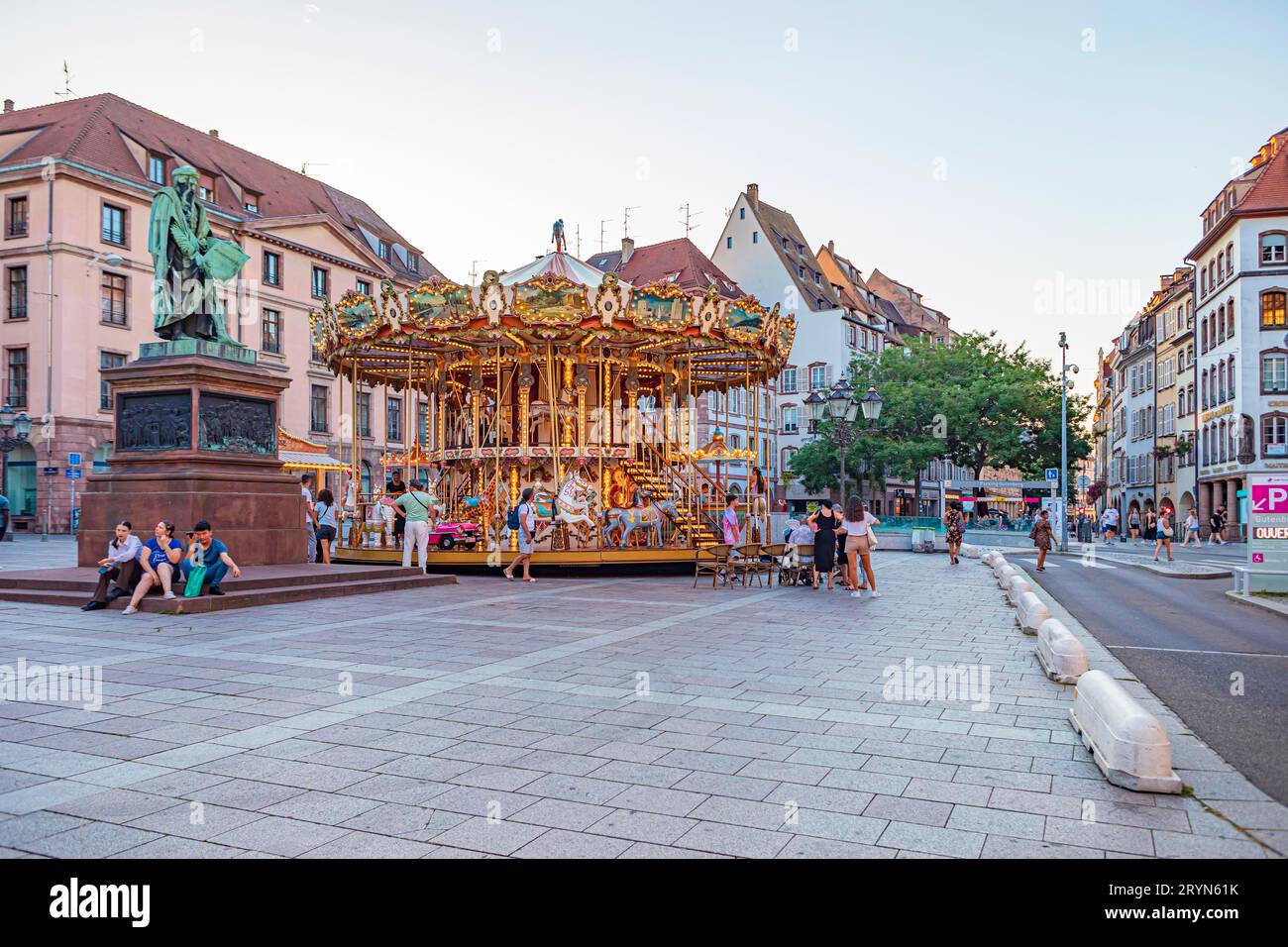 Place gutenberg strasbourg hi-res stock photography and images - Alamy
