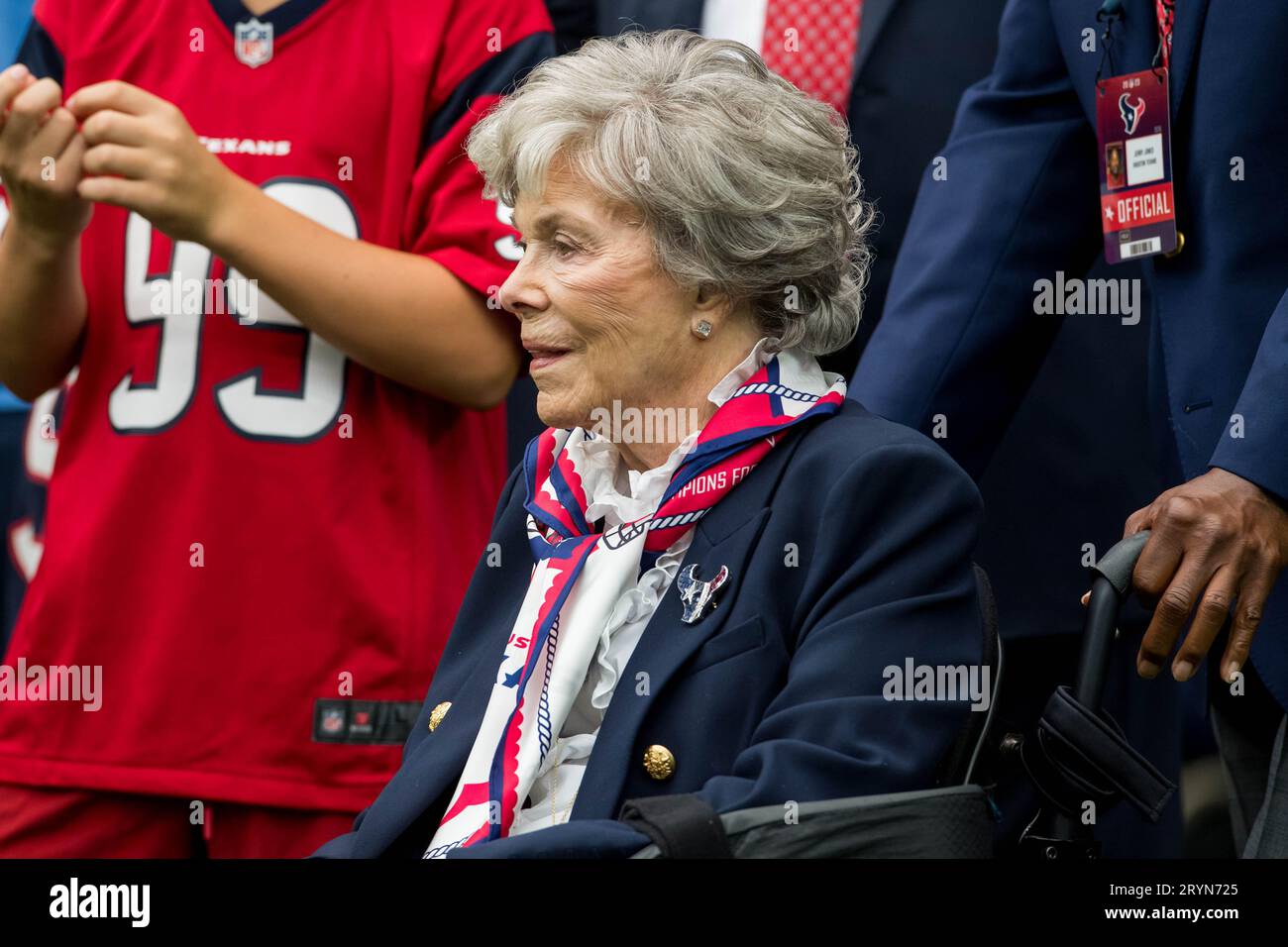 USA. 01st Oct, 2023. October 1, 2023: Houston Texans Co-Founder and ...