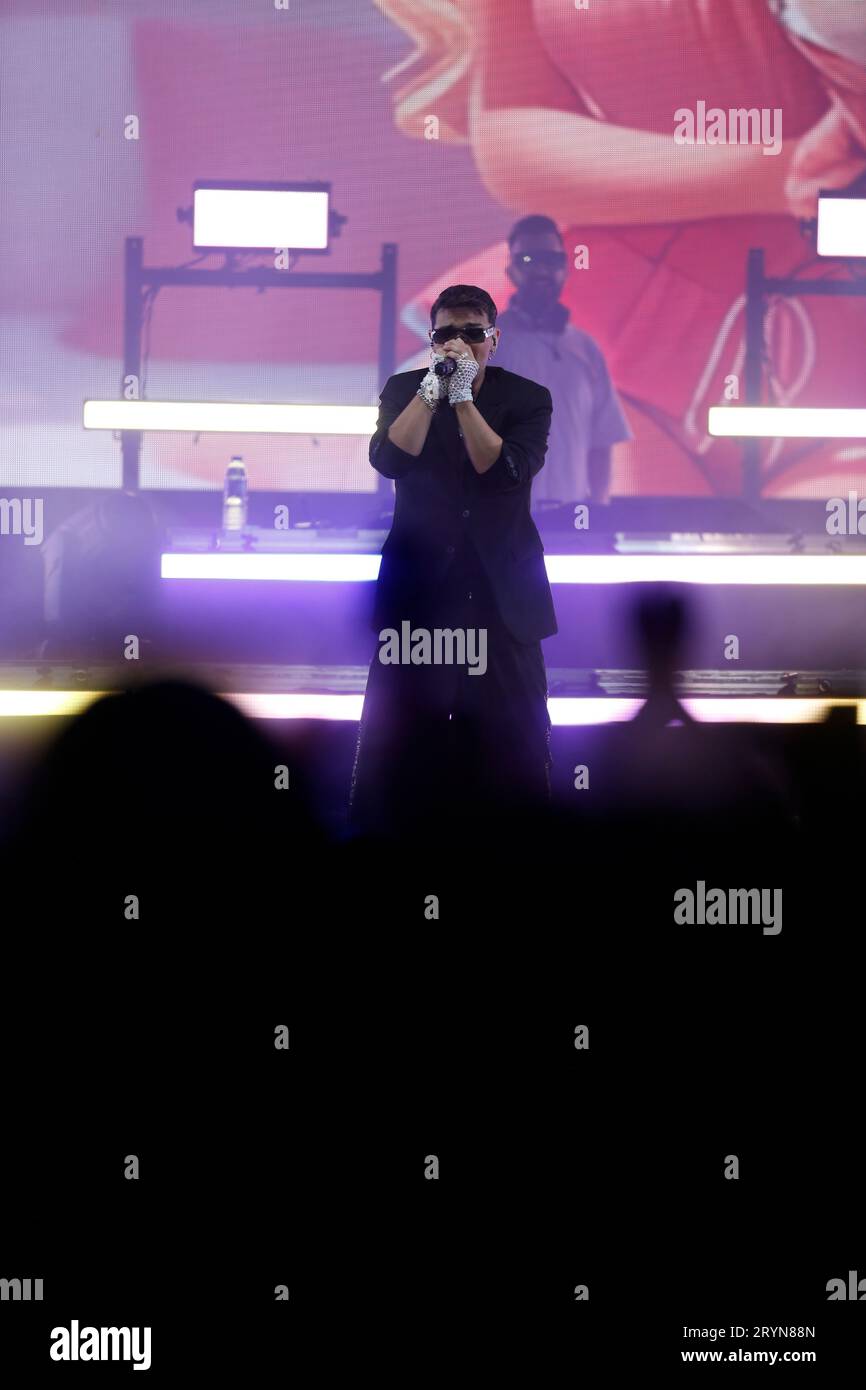 September 30, 2023, Madrid, Madrid, Spain: The Spanish singer, composer ...