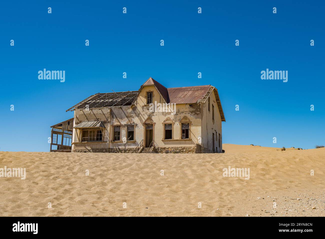 Abandoned ghost town of Kolmanskop in Namibia Stock Photo - Alamy