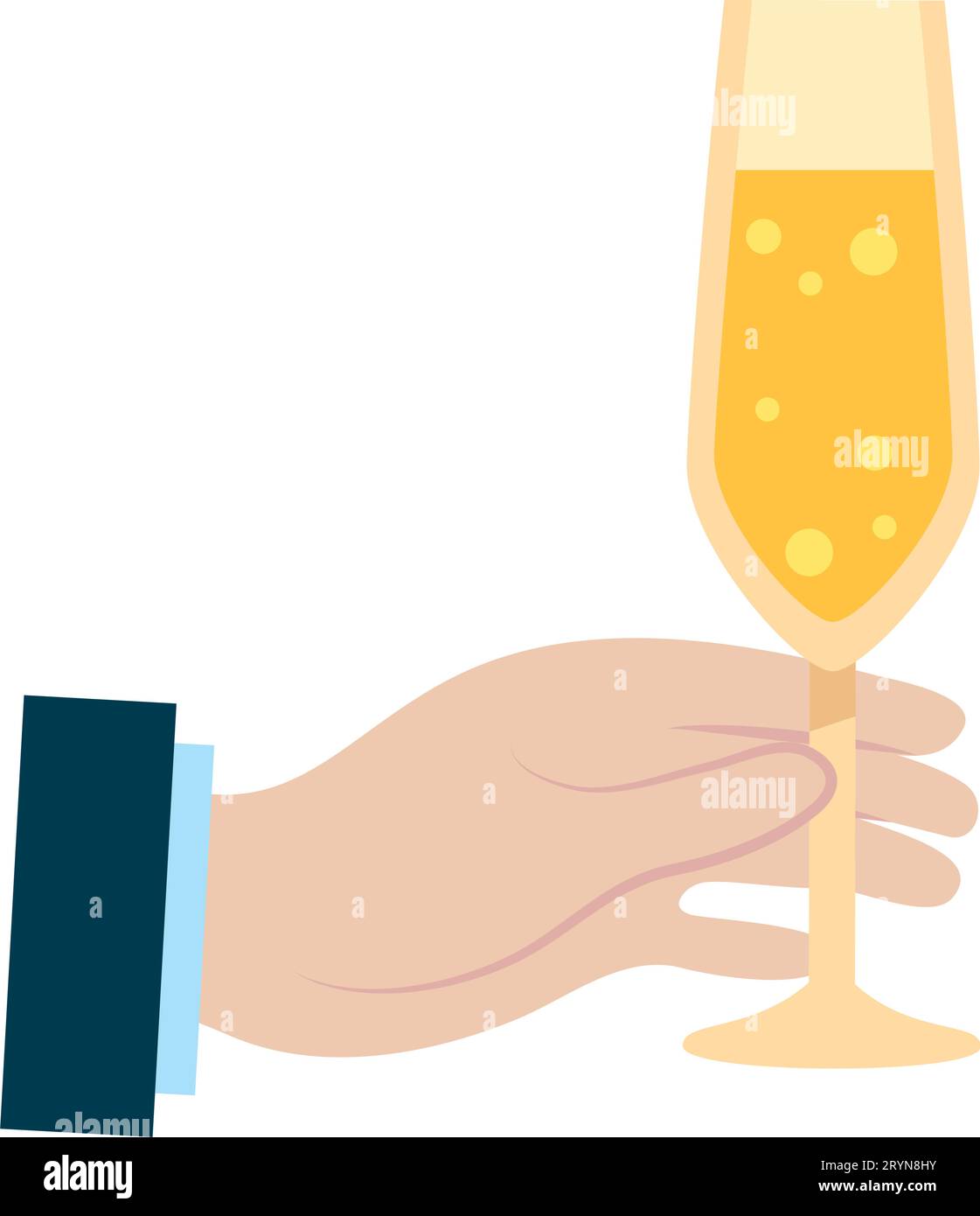 Champagne cups toasting hi-res stock photography and images - Alamy