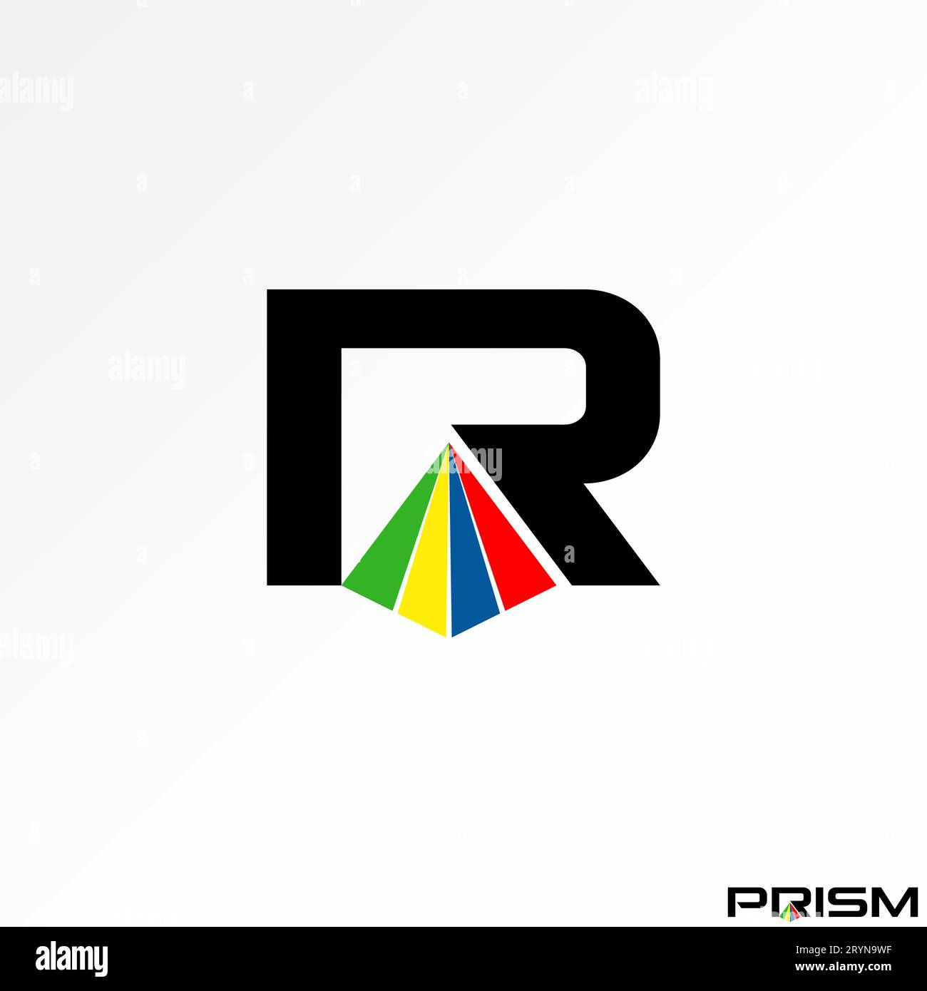 R initial Stock Vector Images - Alamy