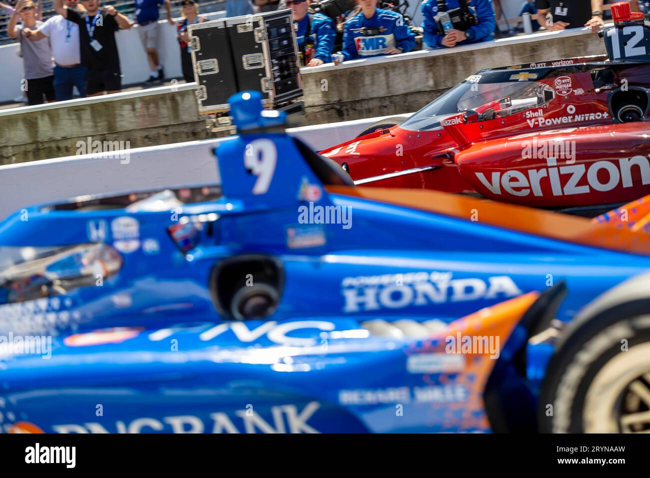 INDYCAR Series: May 26 Pit Stop Competition Stock Photo - Alamy
