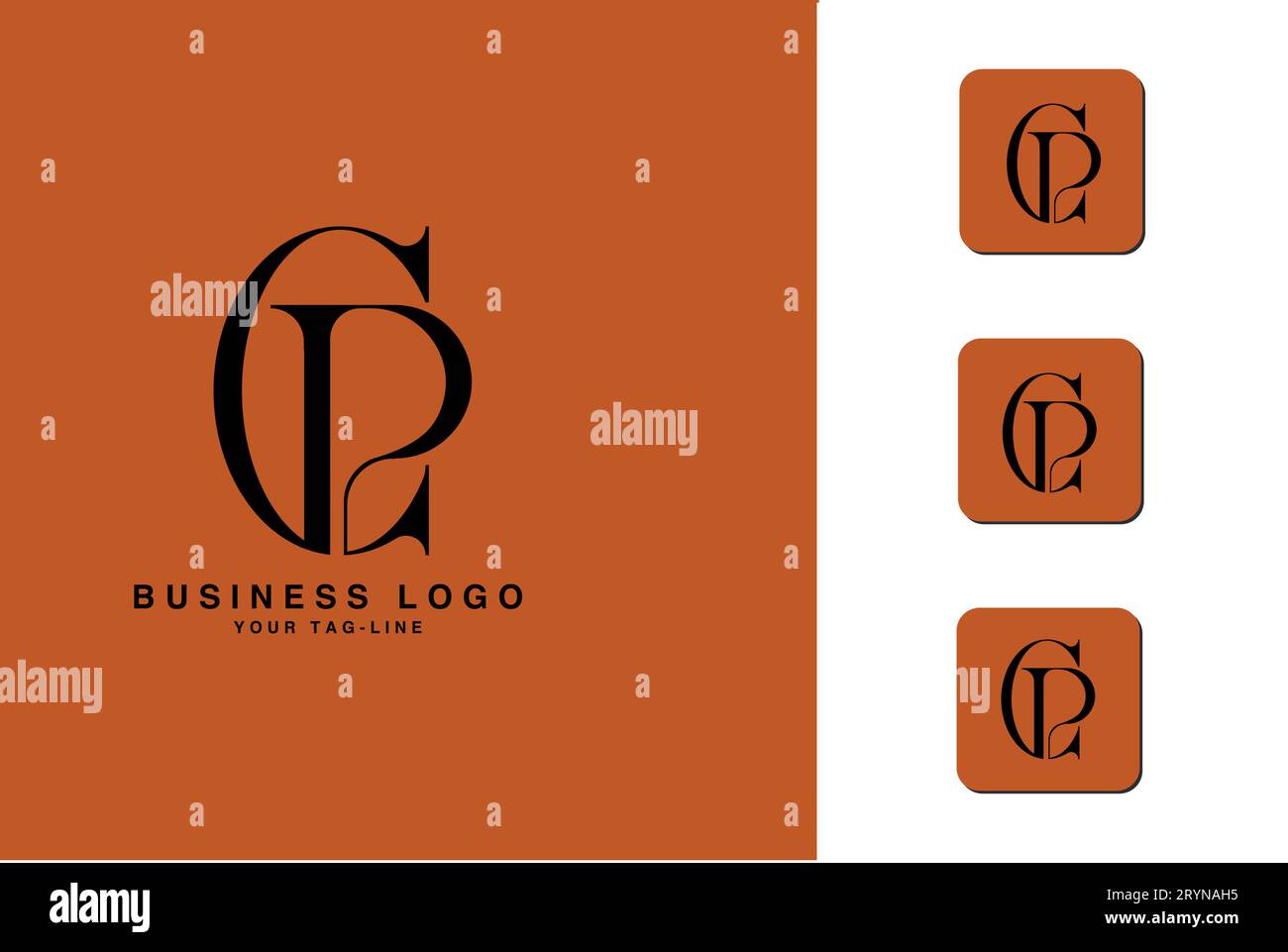 CP, PC, Abstract Letters Logo Monogram Stock Vector Image & Art - Alamy