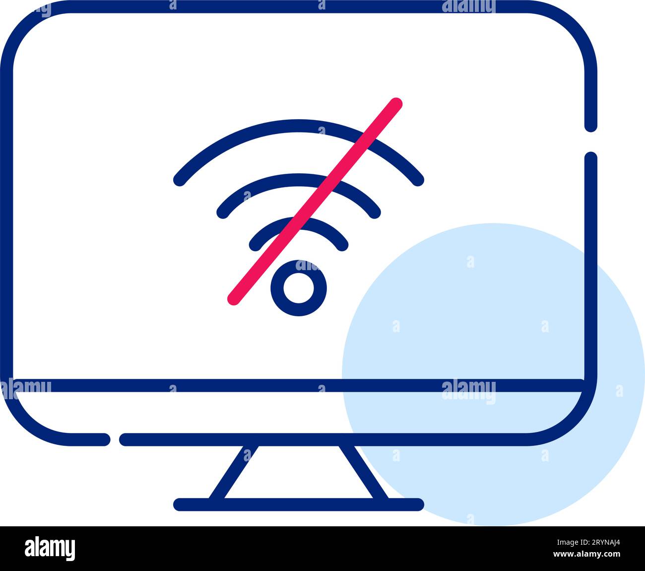 No internet connection icon laptop hi-res stock photography and images ...