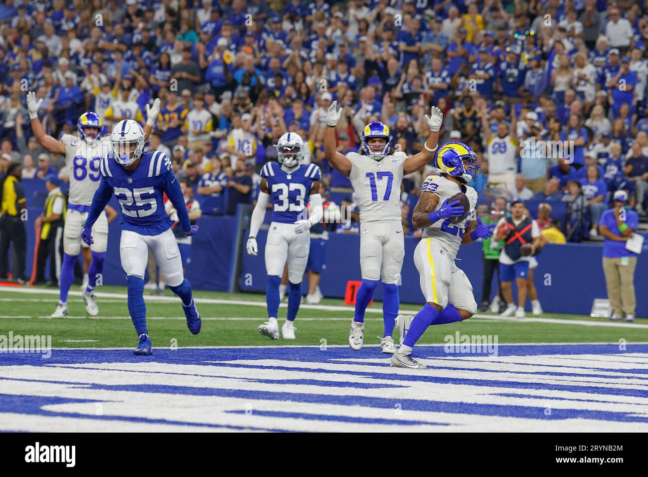 Kyren williams rams hi-res stock photography and images - Alamy