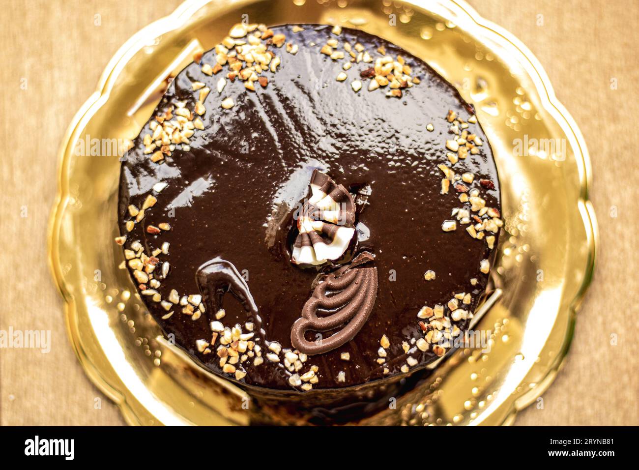 seven layers cake, traditional cake from Sicily, Italy Stock Photo - Alamy