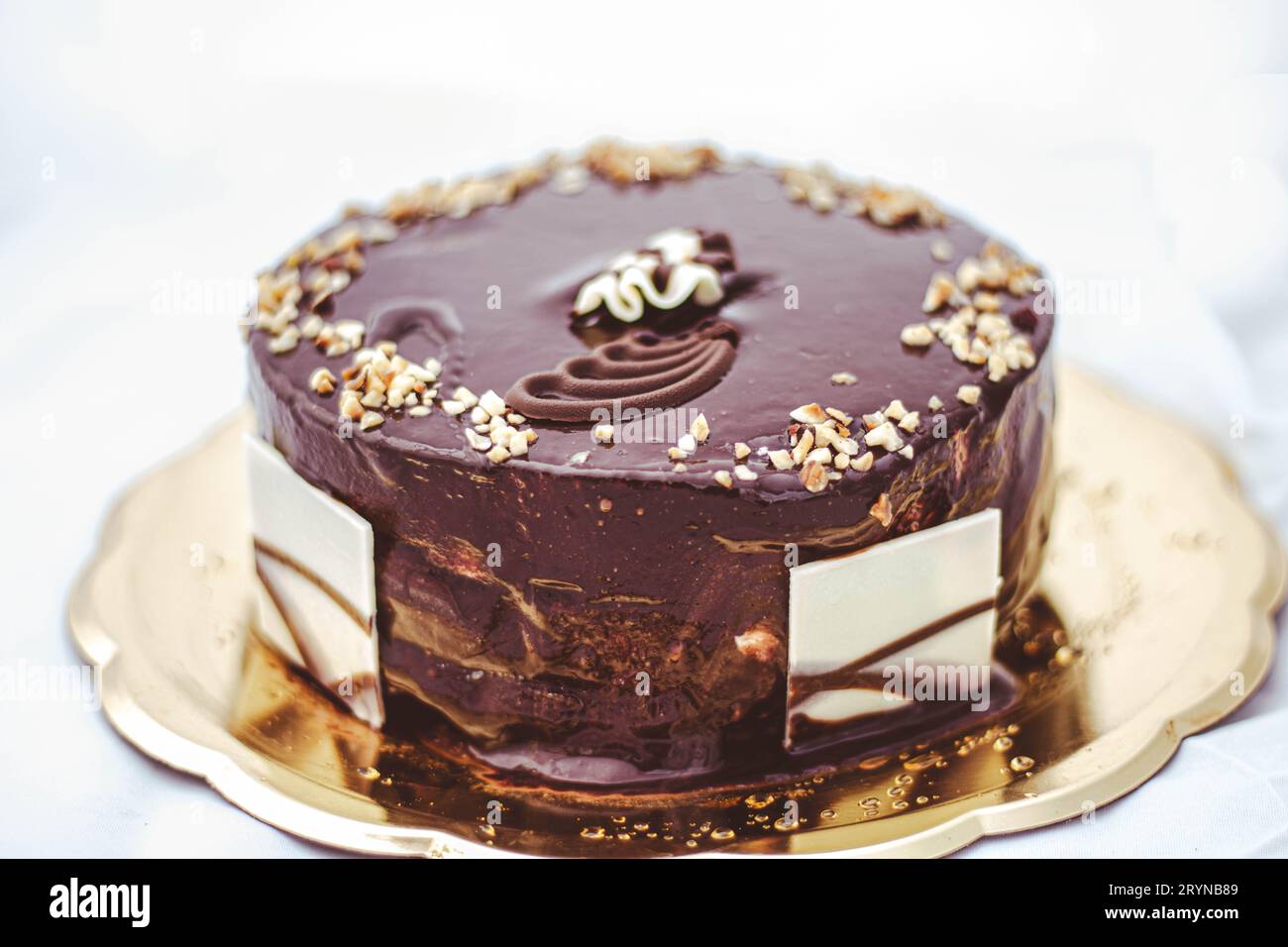 seven layers cake, traditional cake from Sicily, Italy Stock Photo - Alamy