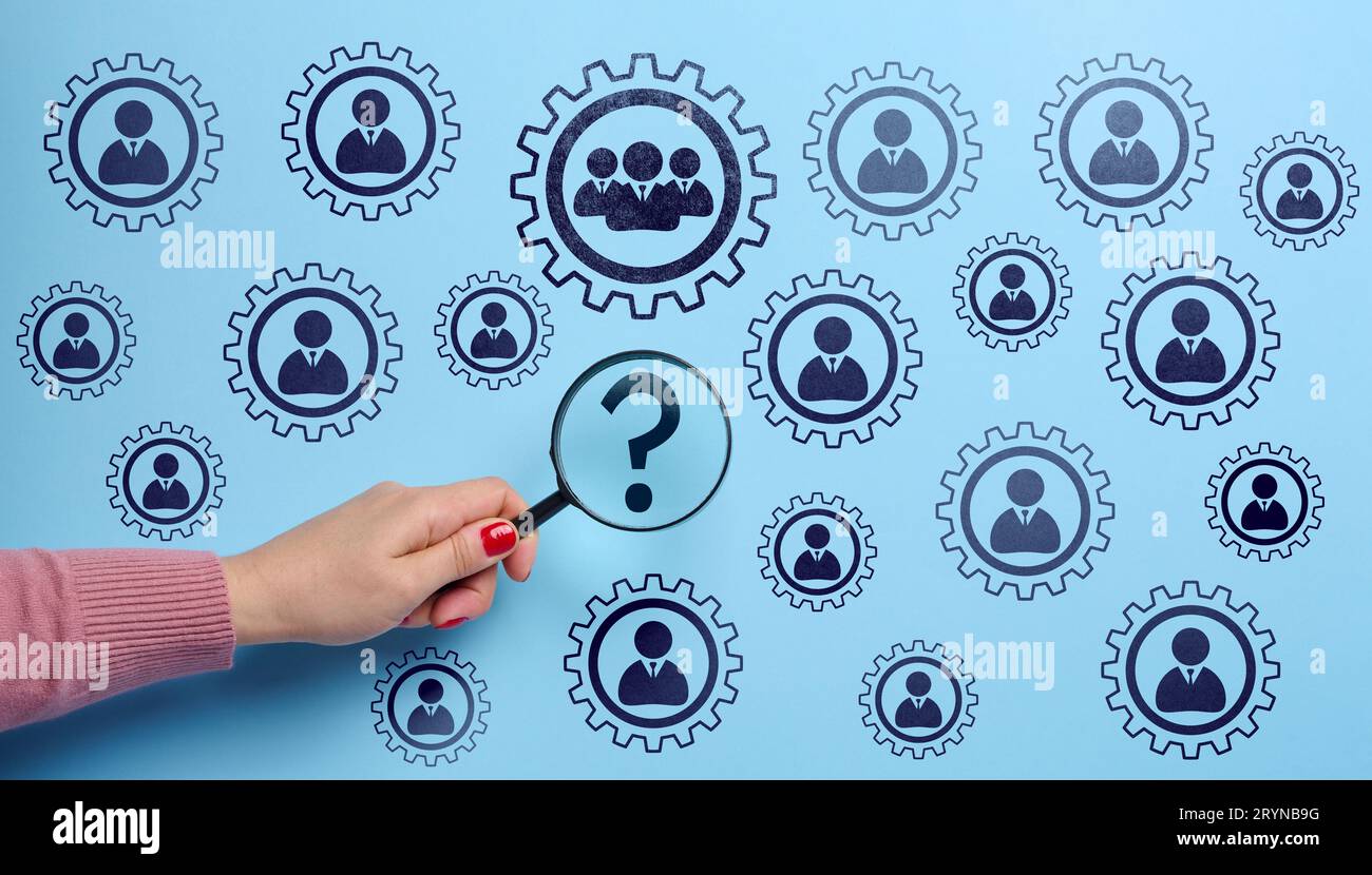 Human resource management concept, team performance improvement and ...