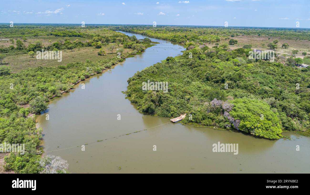 Aerial view river brazil hi-res stock photography and images - Alamy