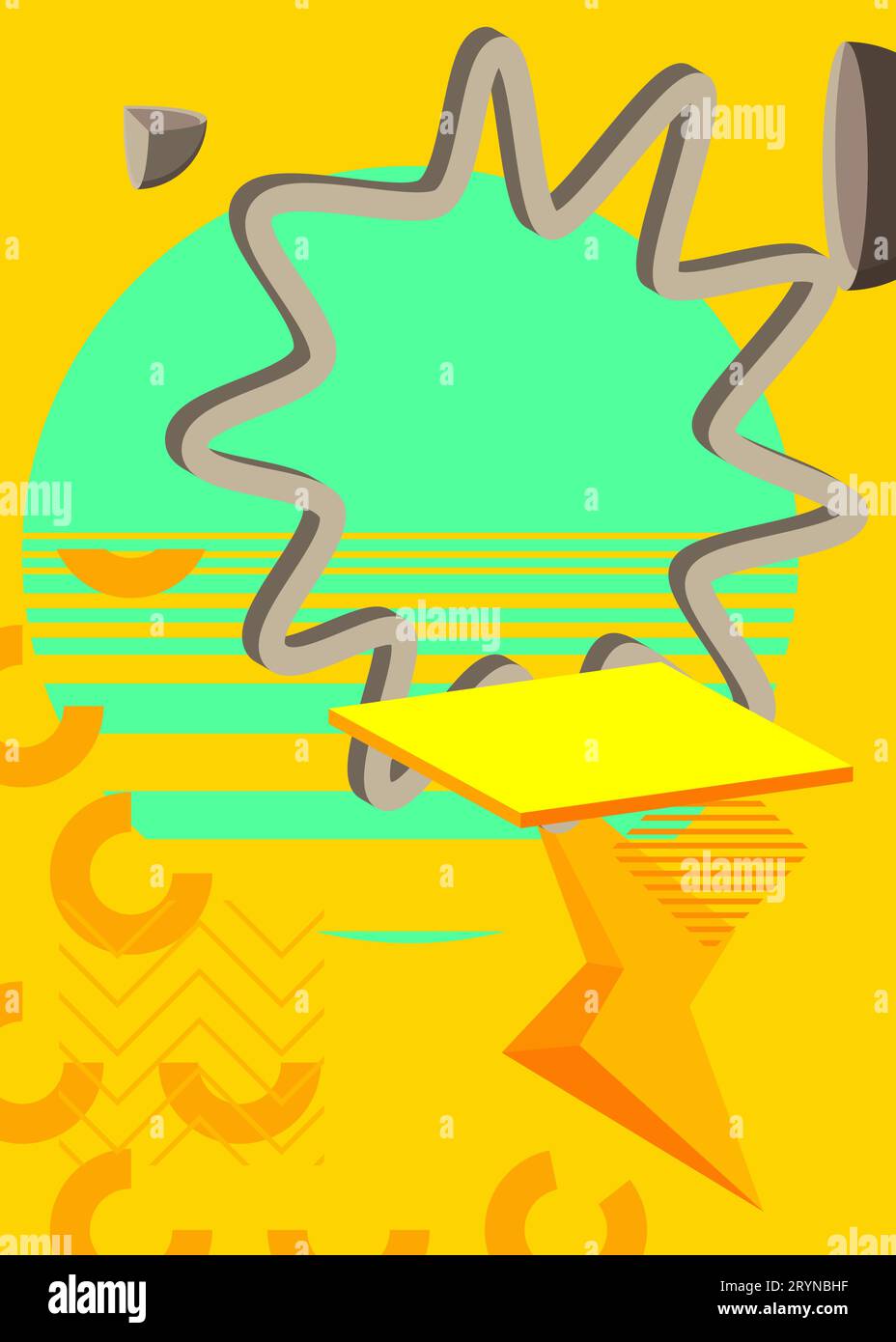 Yellow and gray color Stock Vector Images - Alamy