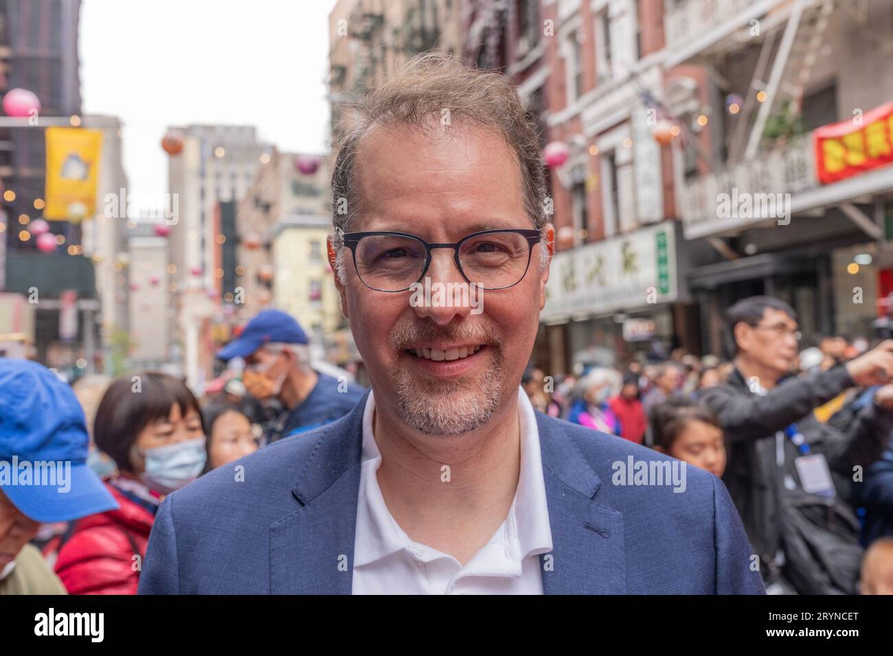 Manhattan Borough President Mark Levine attends celebration of Mid ...