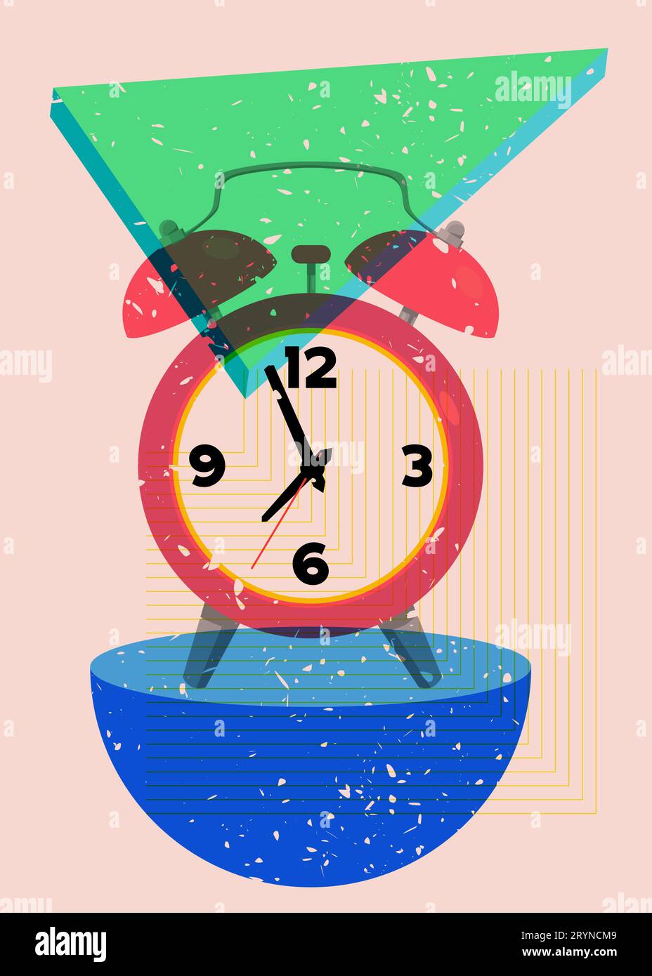 Waking up early in Stock Vector Images - Alamy