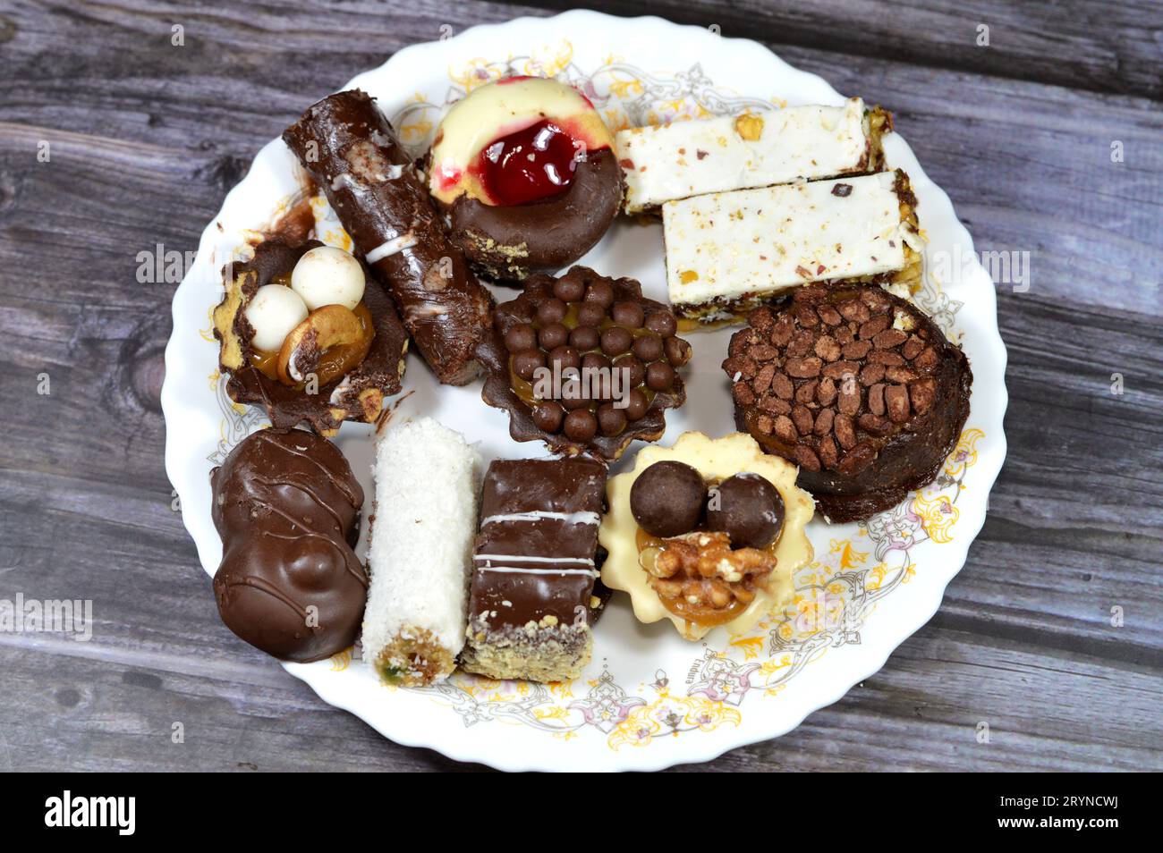Assorted French sable cookies, Buttery, crumbly, decadent, and simple ...