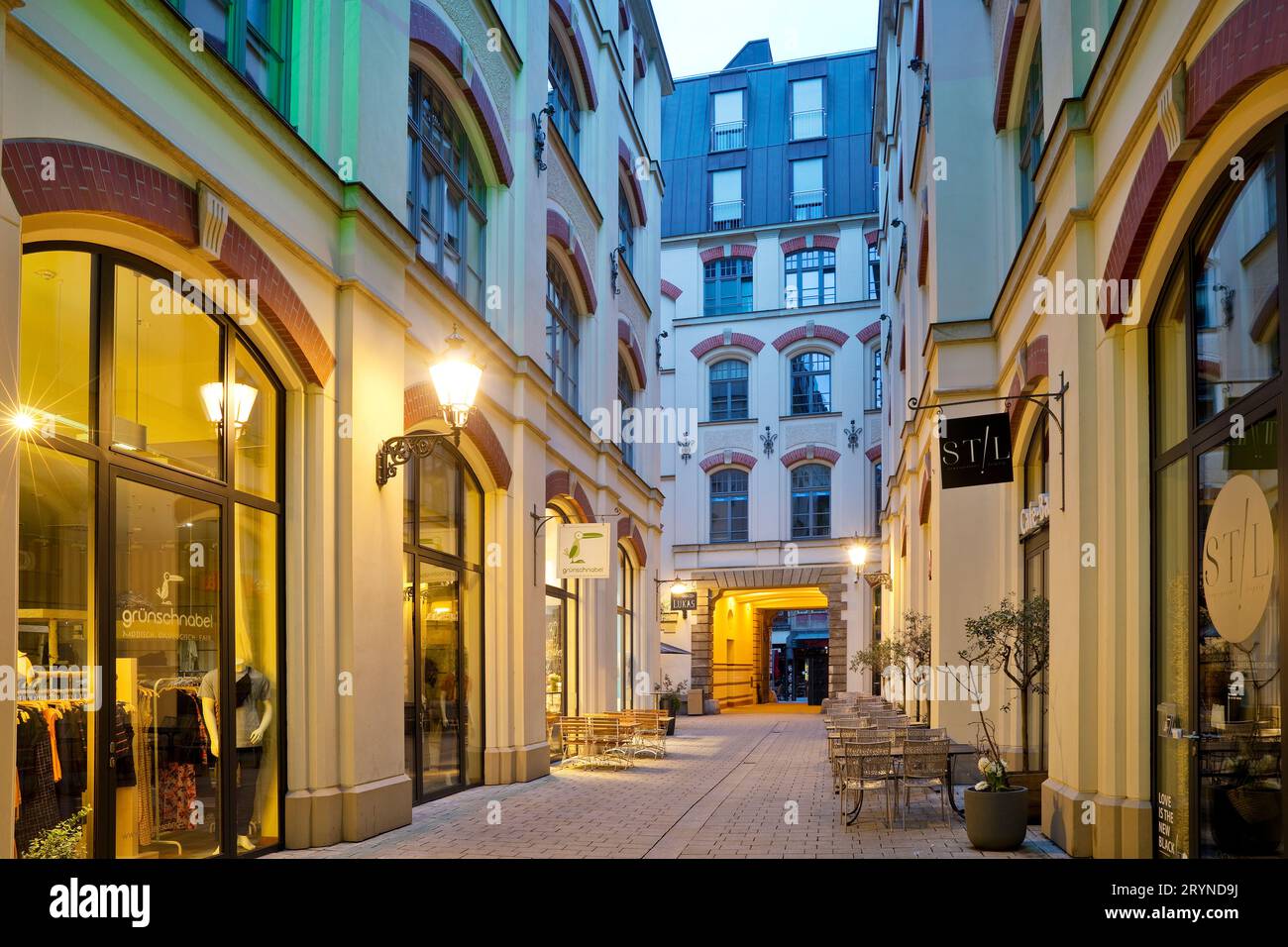 Oelssners hof passage hi-res stock photography and images - Alamy