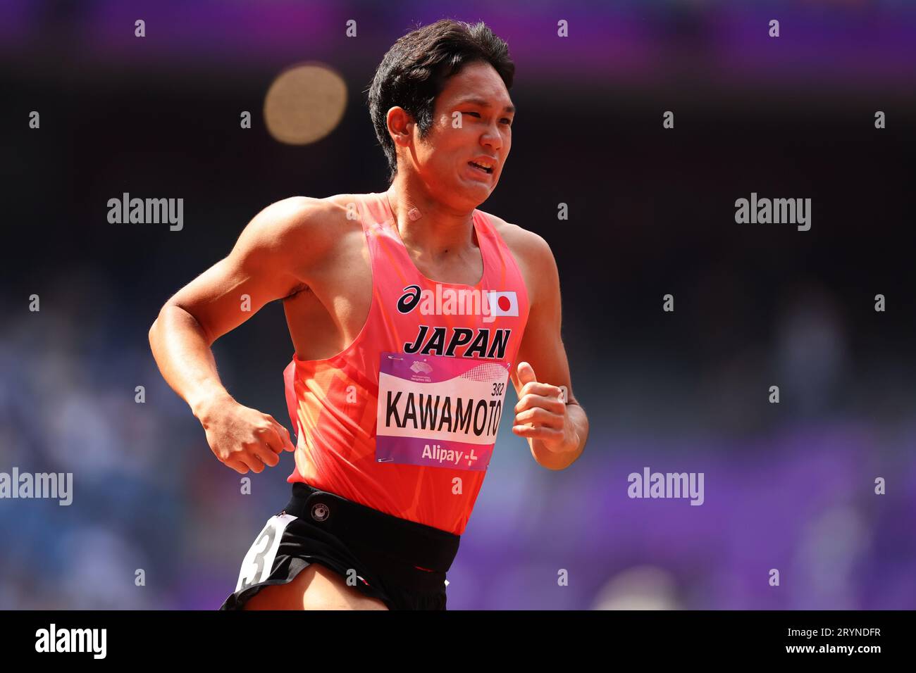 Hangzhou, China. 2nd Oct, 2023. Sho Kawamoto (JPN) Athletics : Men's 800m Heat at Hangzhou ...