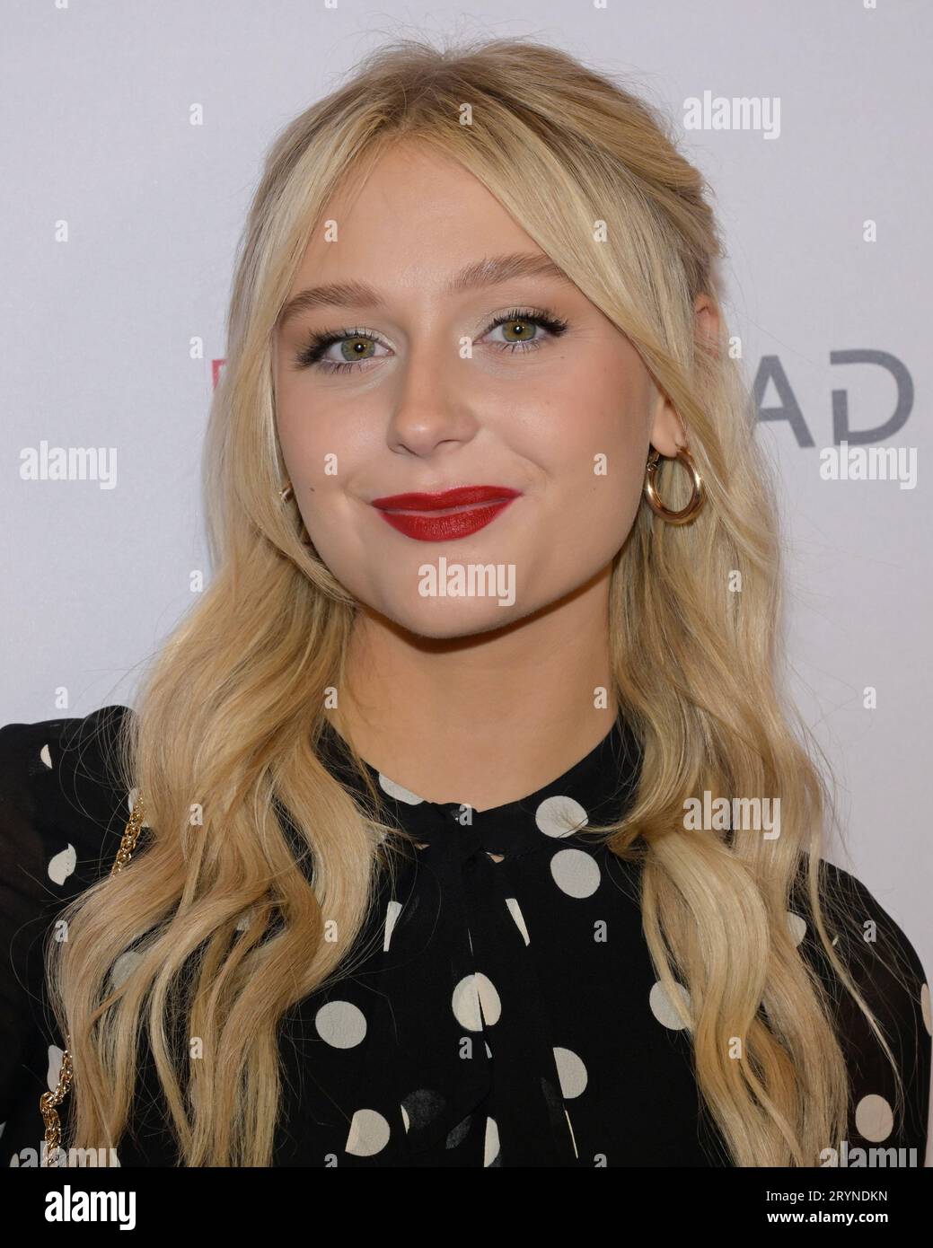 October 1, 2023, Los Angeles, California, USA: Alyvia Alyn Lind attends ...