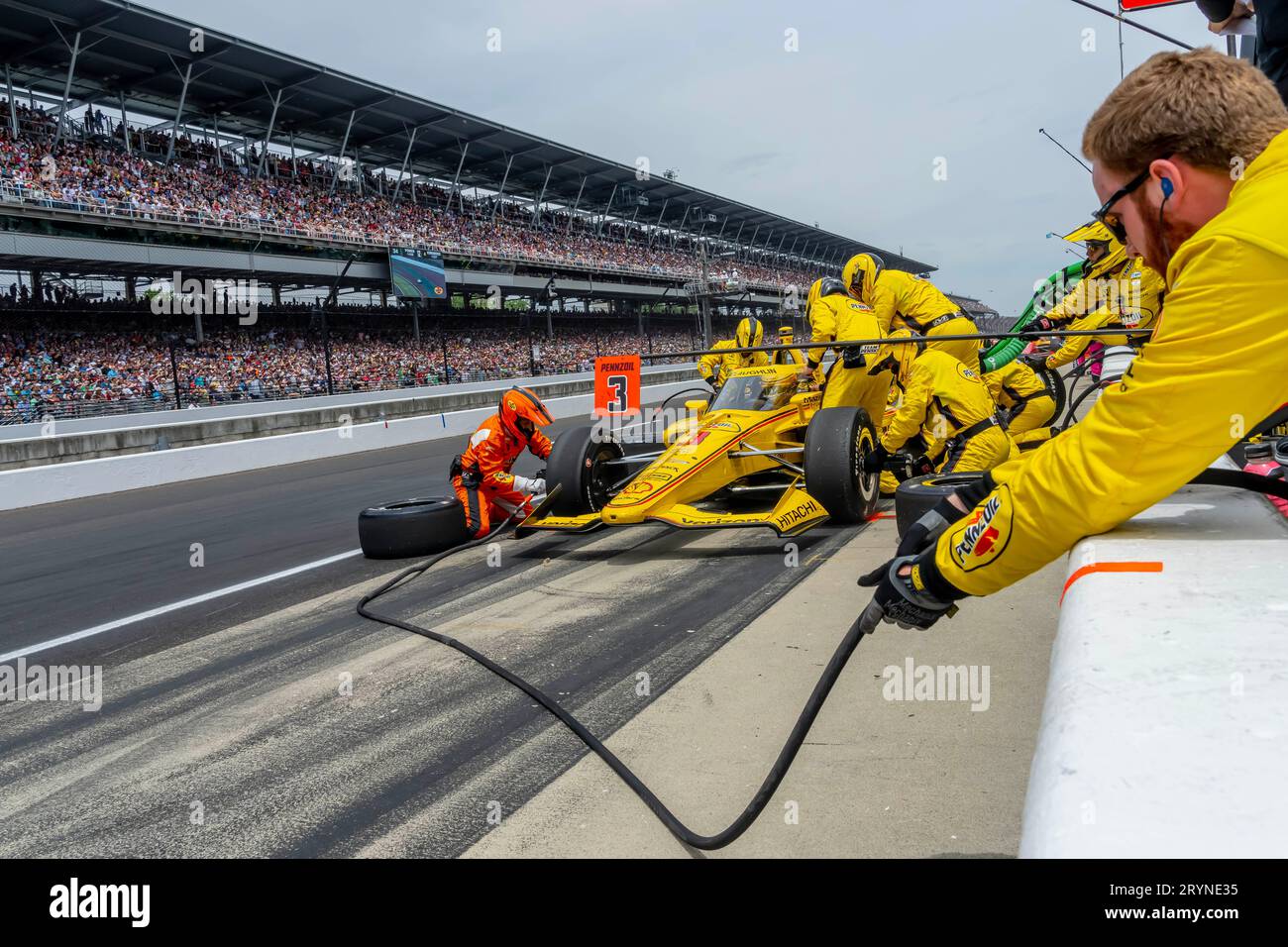 Scott mclaughlin indianapolis hi-res stock photography and images - Alamy