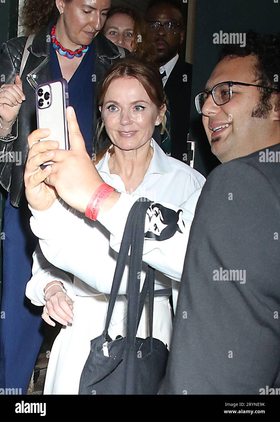 New York, NY, USA. 1st Oct, 2023. Geri Halliwell-Horner signing and ...
