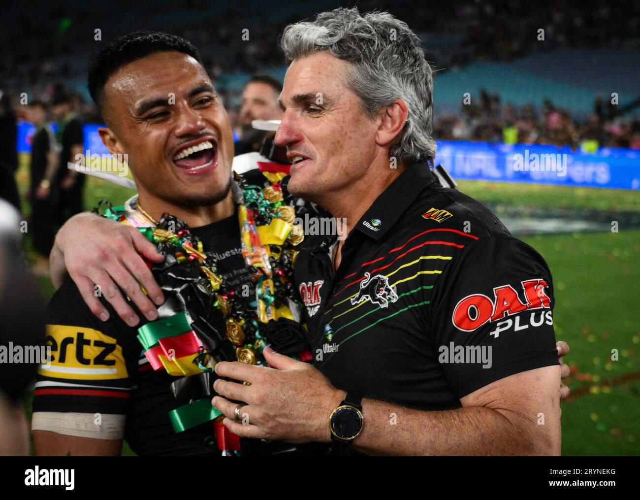 Sydney, Australia. 01st Oct, 2023. Spencer Leniu of the Panthers and ...