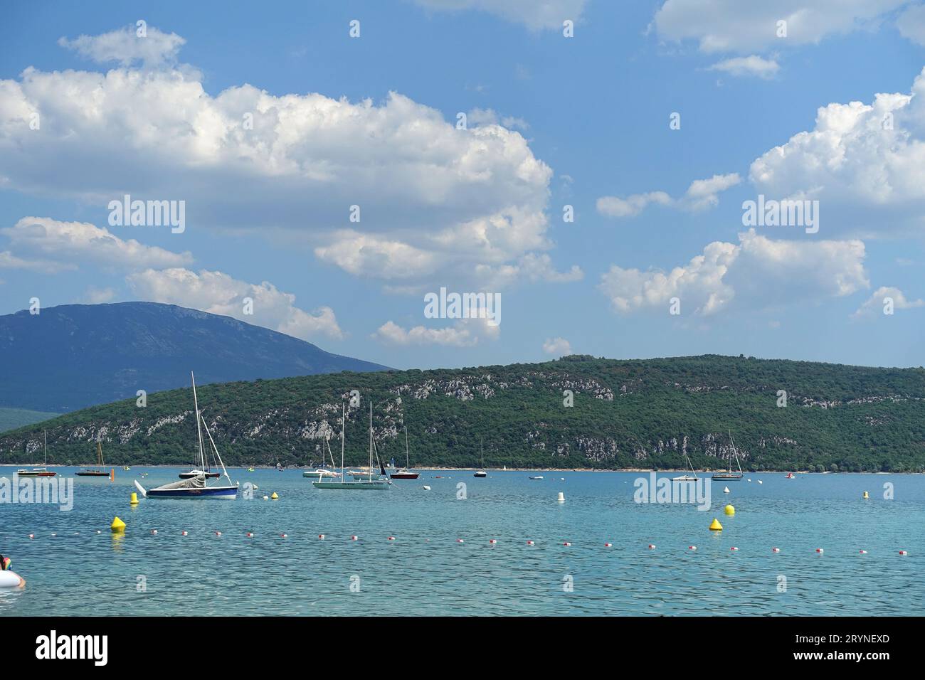 Lake Sainte-Croix, Provence Stock Photo - Alamy