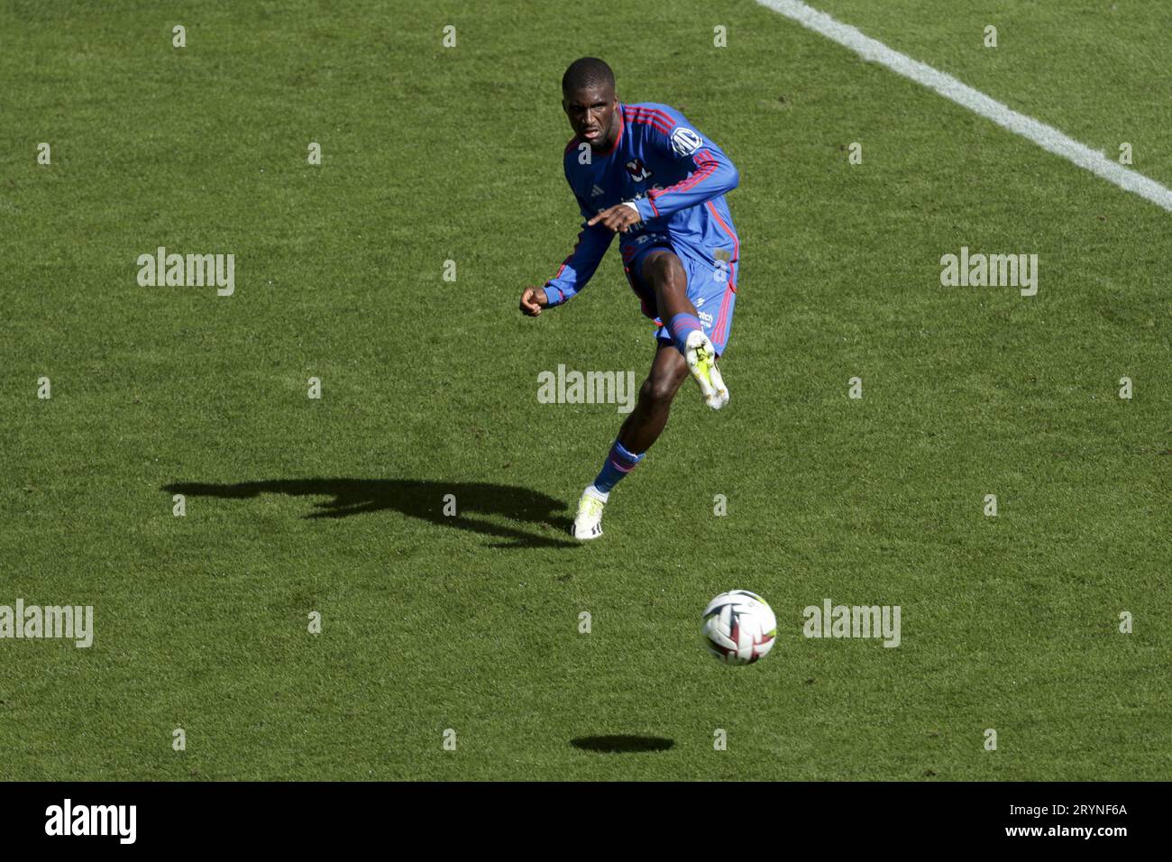 Clinton Mata of Lyon during the French championship Ligue 1 football ...
