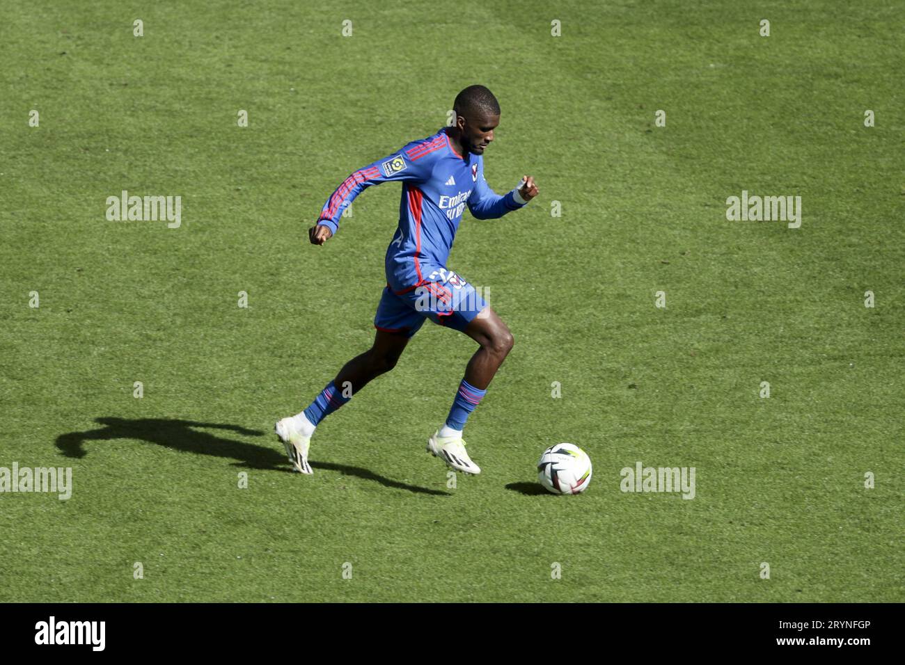 Clinton Mata of Lyon during the French championship Ligue 1 football ...