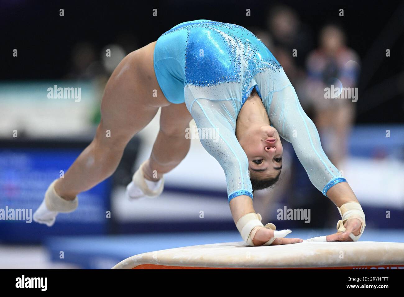 Antwerp, Belgium. 01st Oct, 2023. Manila Esposito (ITA) vault during ...