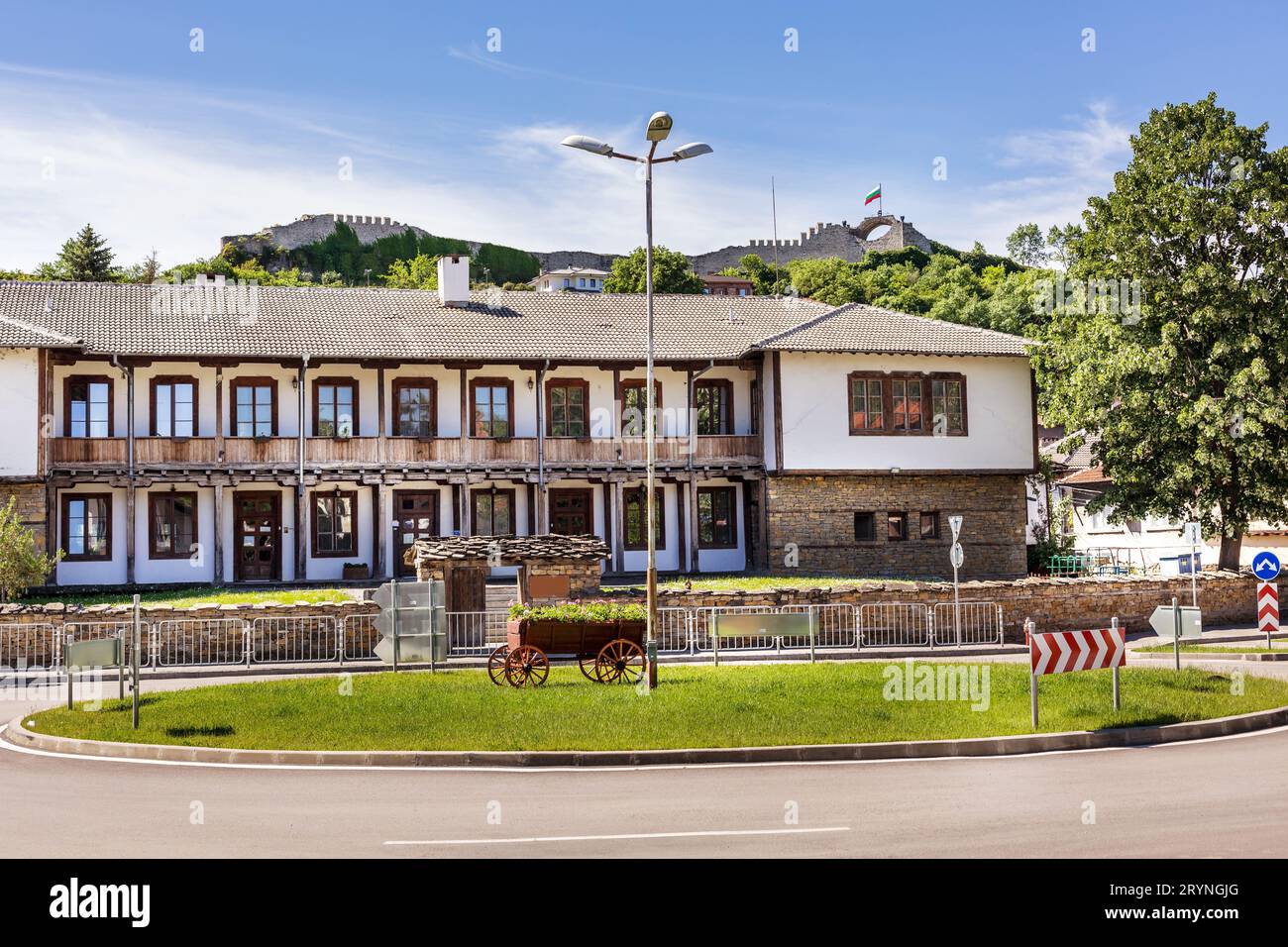 View of the Lovech houses and fortress in Bulgaria Stock Photo - Alamy