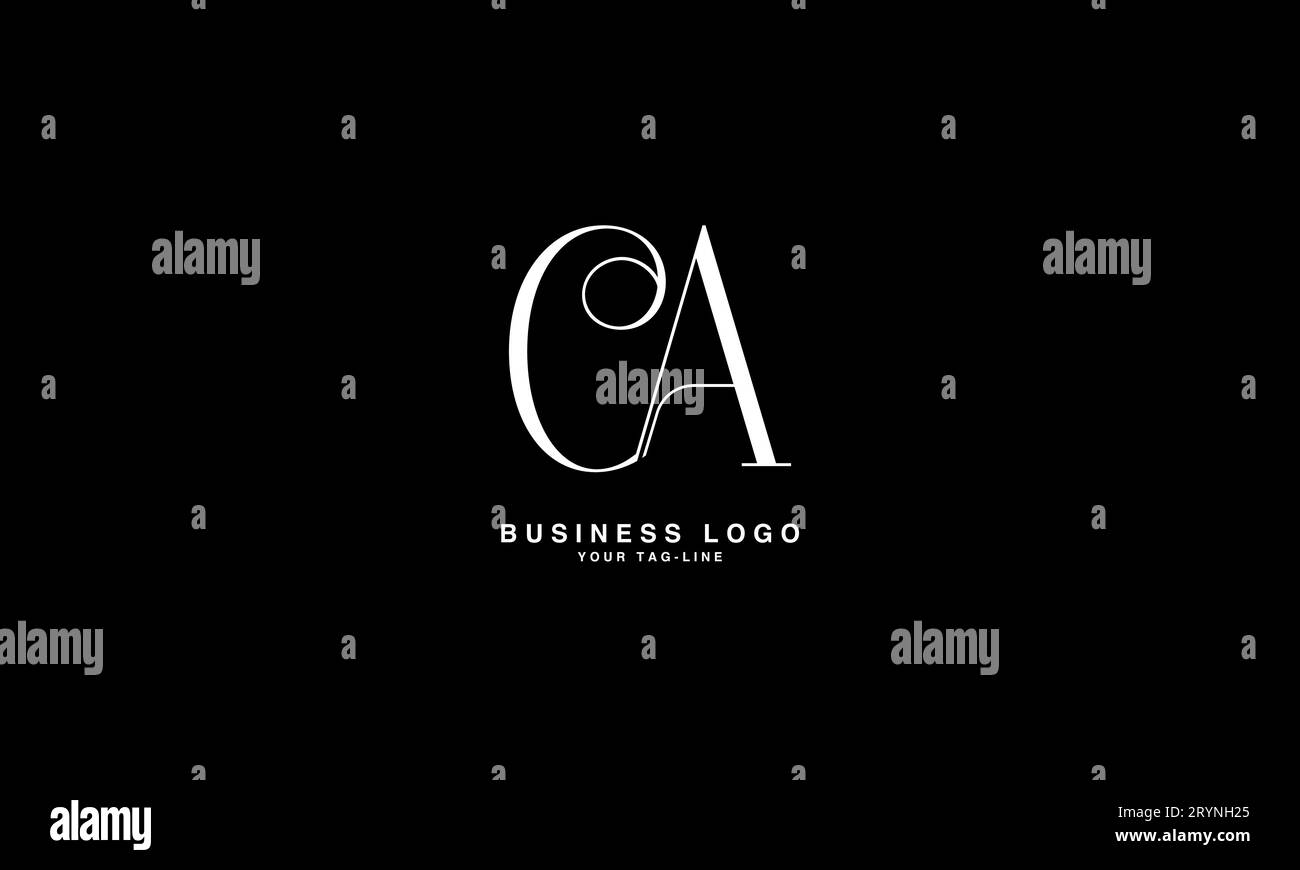 CA, AC, Abstract letters Logo monogram Stock Vector Image & Art - Alamy