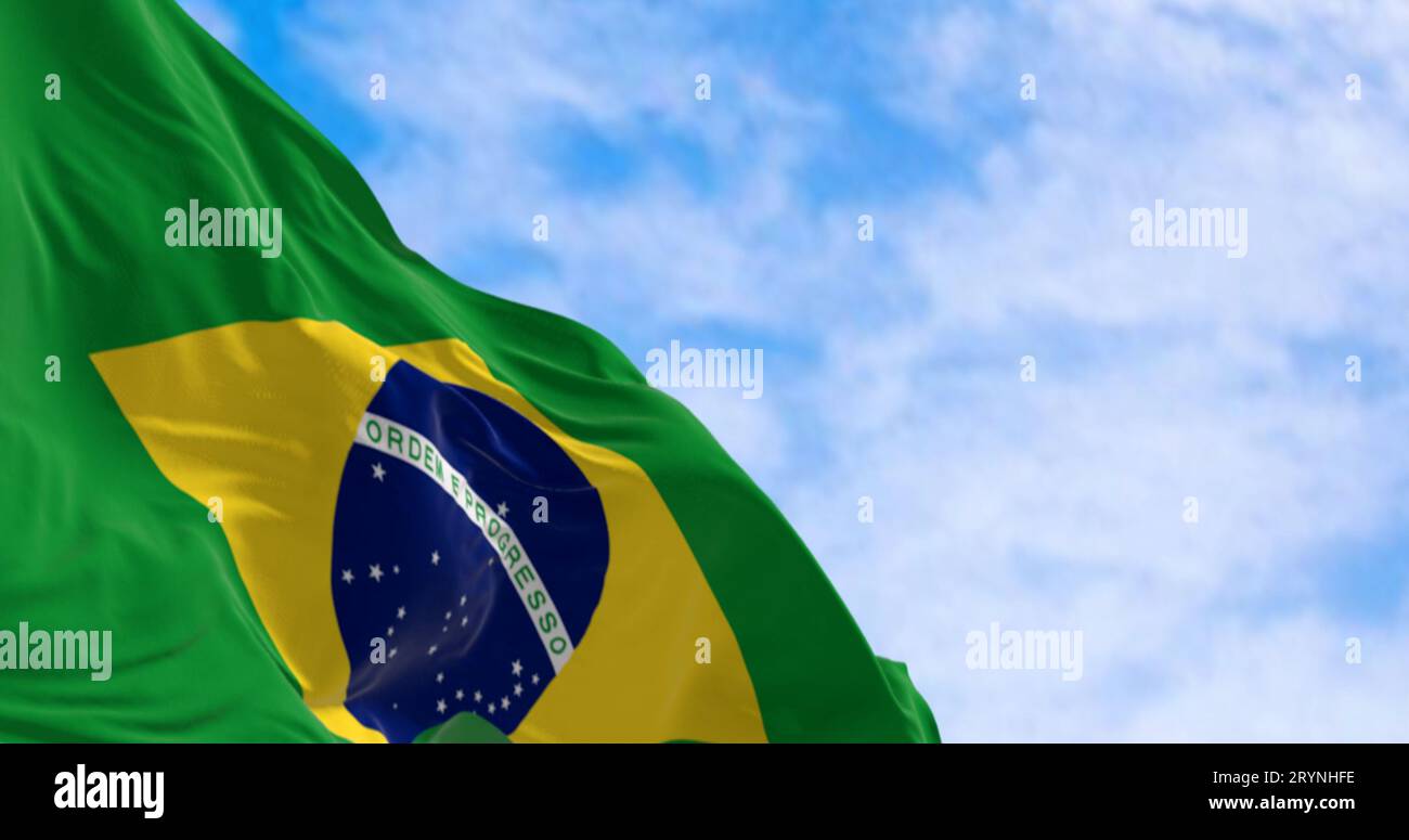 Brazilian national flag hi-res stock photography and images - Alamy