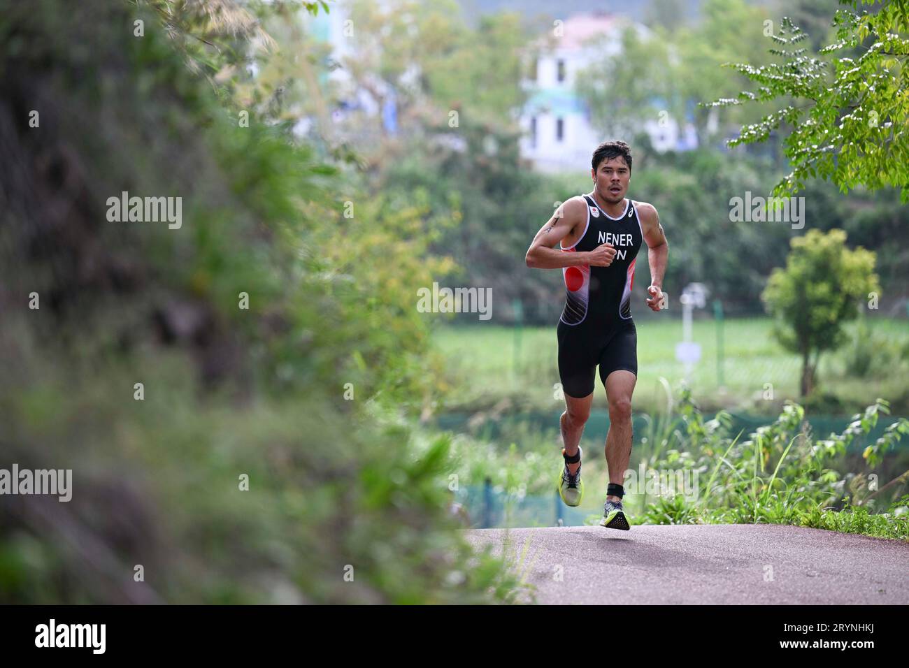 Chun'an, China's Zhejiang Province. 2nd Oct, 2023. Nener Kenji of Japan ...