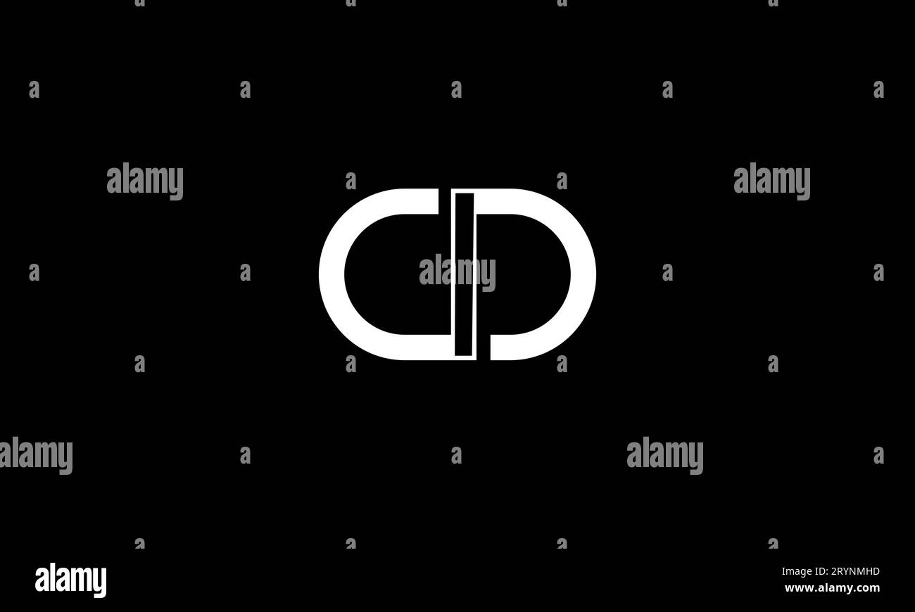 CD, DC, Abstract Logo Design Stock Vector Image & Art - Alamy