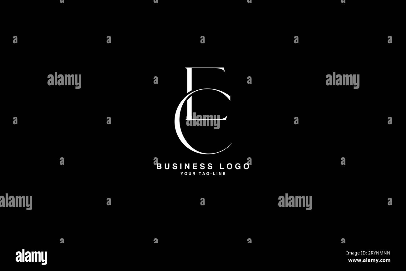 CE, EC, Abstract letters Logo monogram Stock Vector Image & Art - Alamy