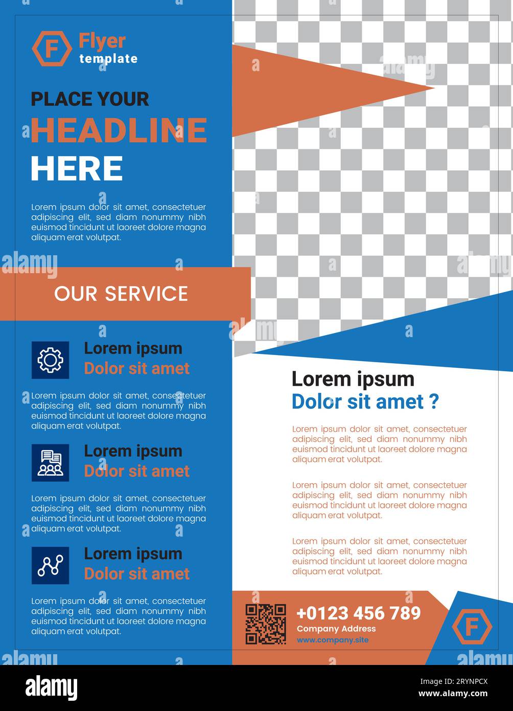 Presentation business company poster Stock Vector Images - Alamy