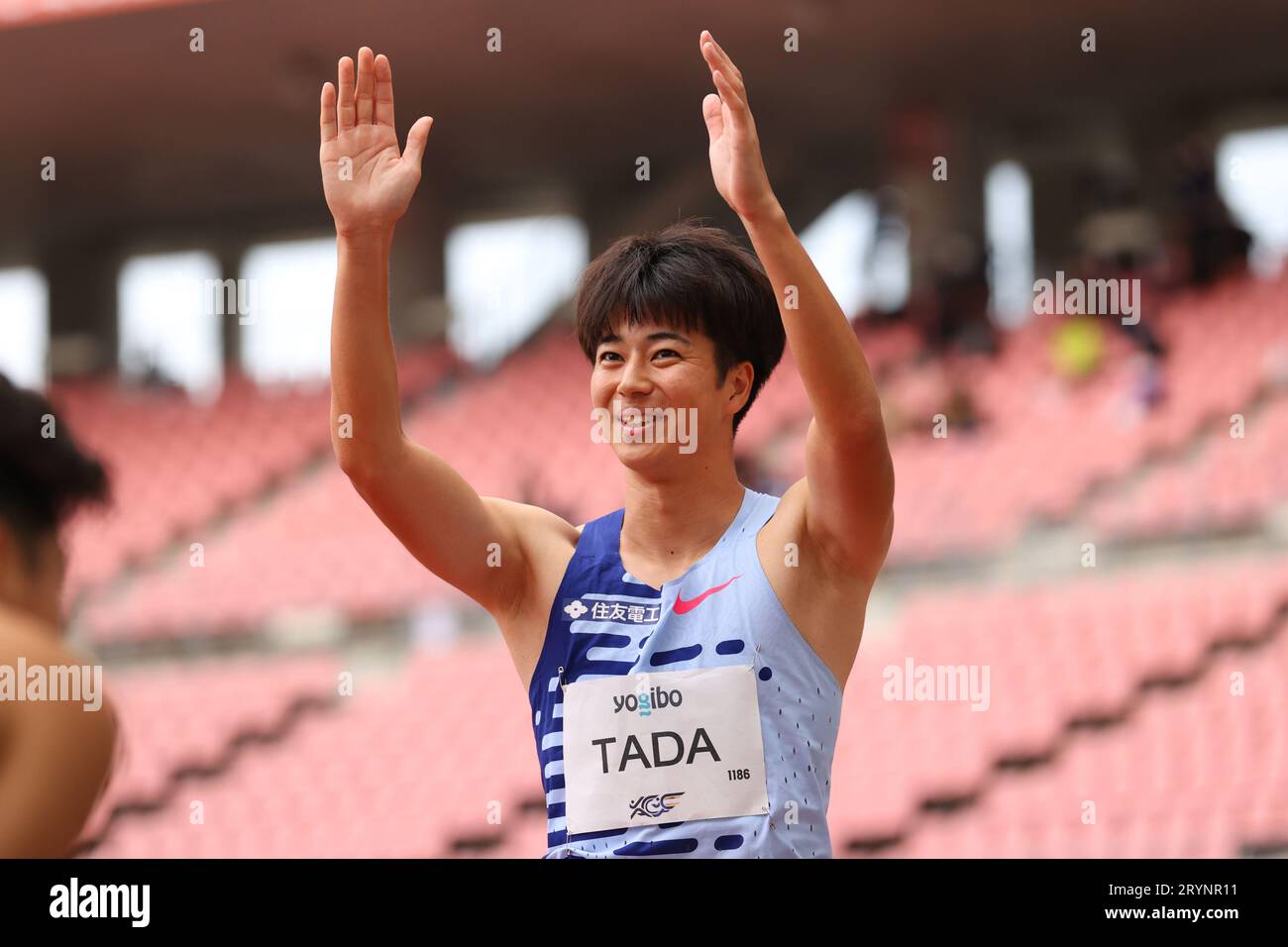 Denka Big Swan Stadium, Niigata, Japan. 1st Oct, 2023. Shuhei Tada ...