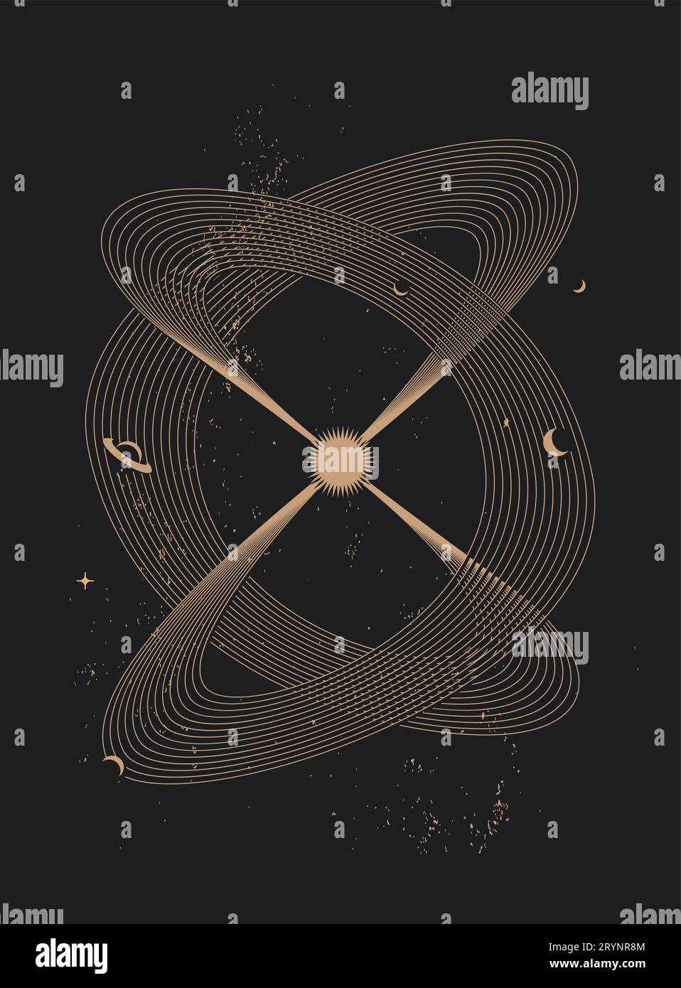 Abstract solar system hi-res stock photography and images - Alamy