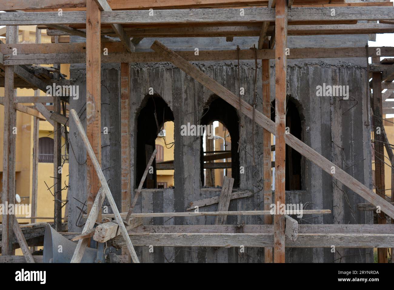 A new mosque under construction, building a new grand Masjid mosque in ...