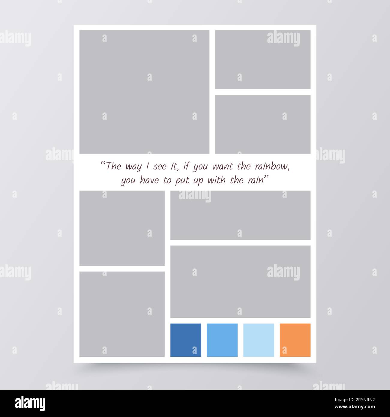 Collage images Stock Vector Images - Alamy