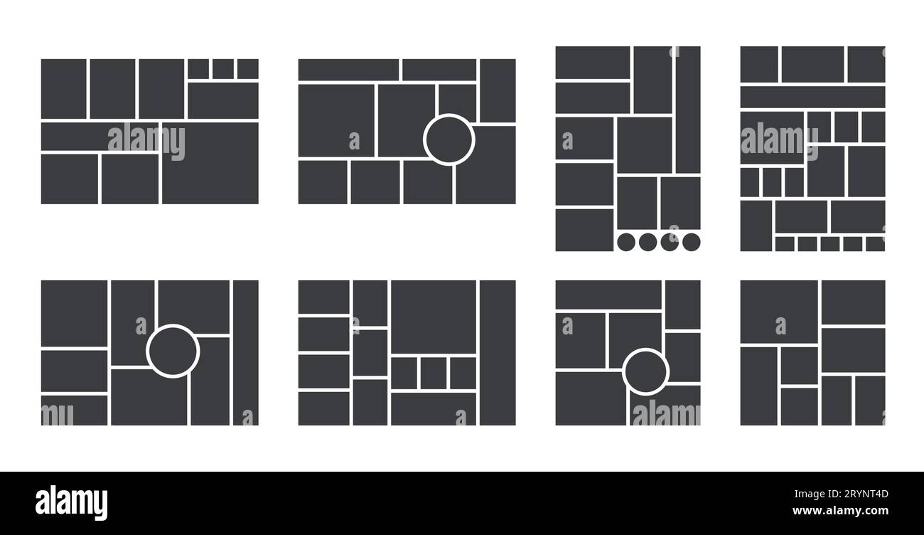 Moodboard template Stock Vector Images - Alamy