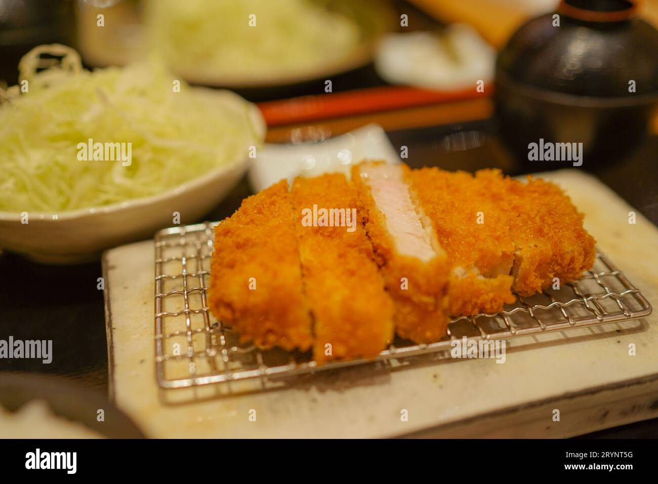 Tonkatsu set hi-res stock photography and images - Alamy