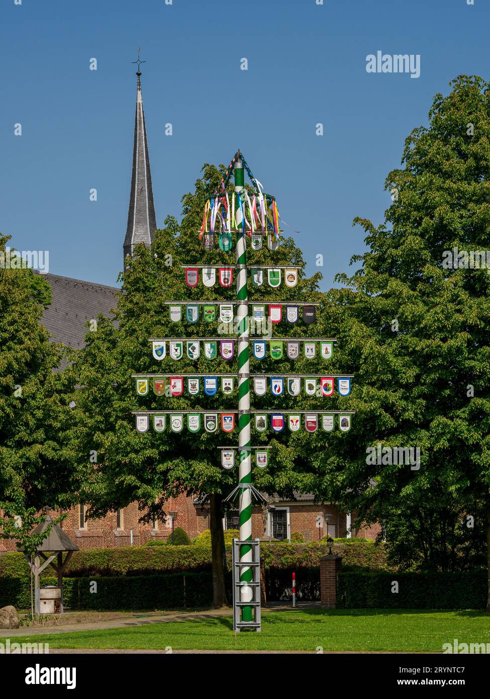 Burlo village in westphalia Stock Photo - Alamy