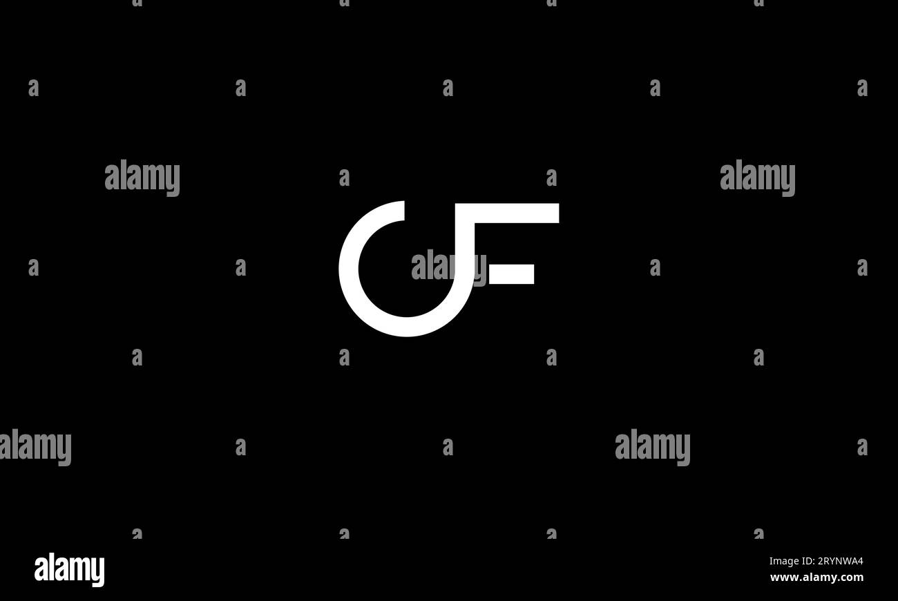 CF, FC, Abstract Letters Logo Monogram Stock Vector Image & Art - Alamy