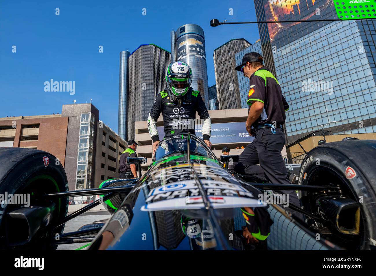 INDYCAR Series: June 03 Chevrolet Detroit Grand Prix Juncos Hollinger ...
