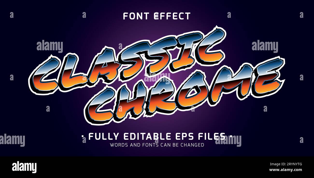 Letras retro Stock Vector Images - Alamy