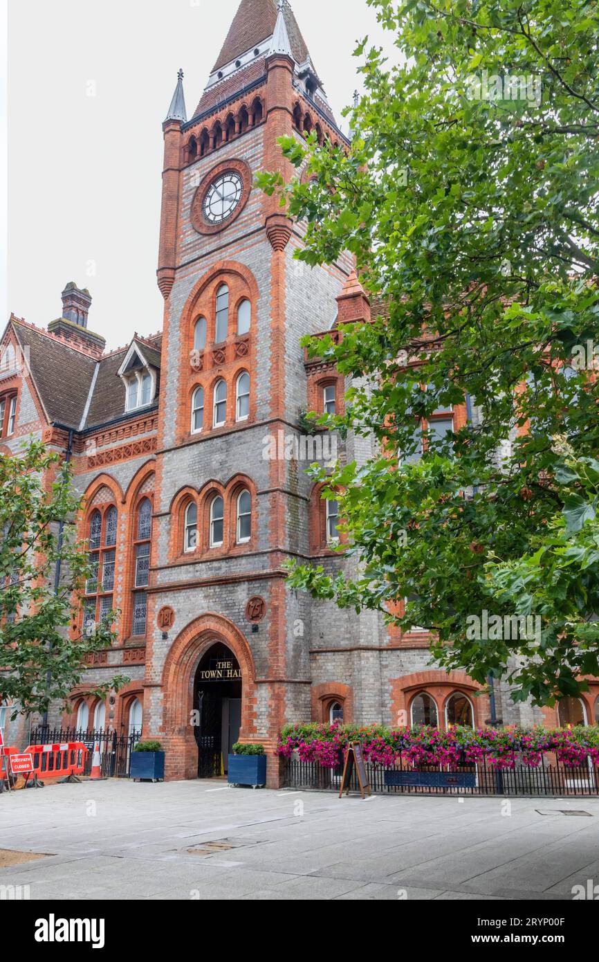 Reading Town Hall, Berkshire, England, UK Stock Photo - Alamy